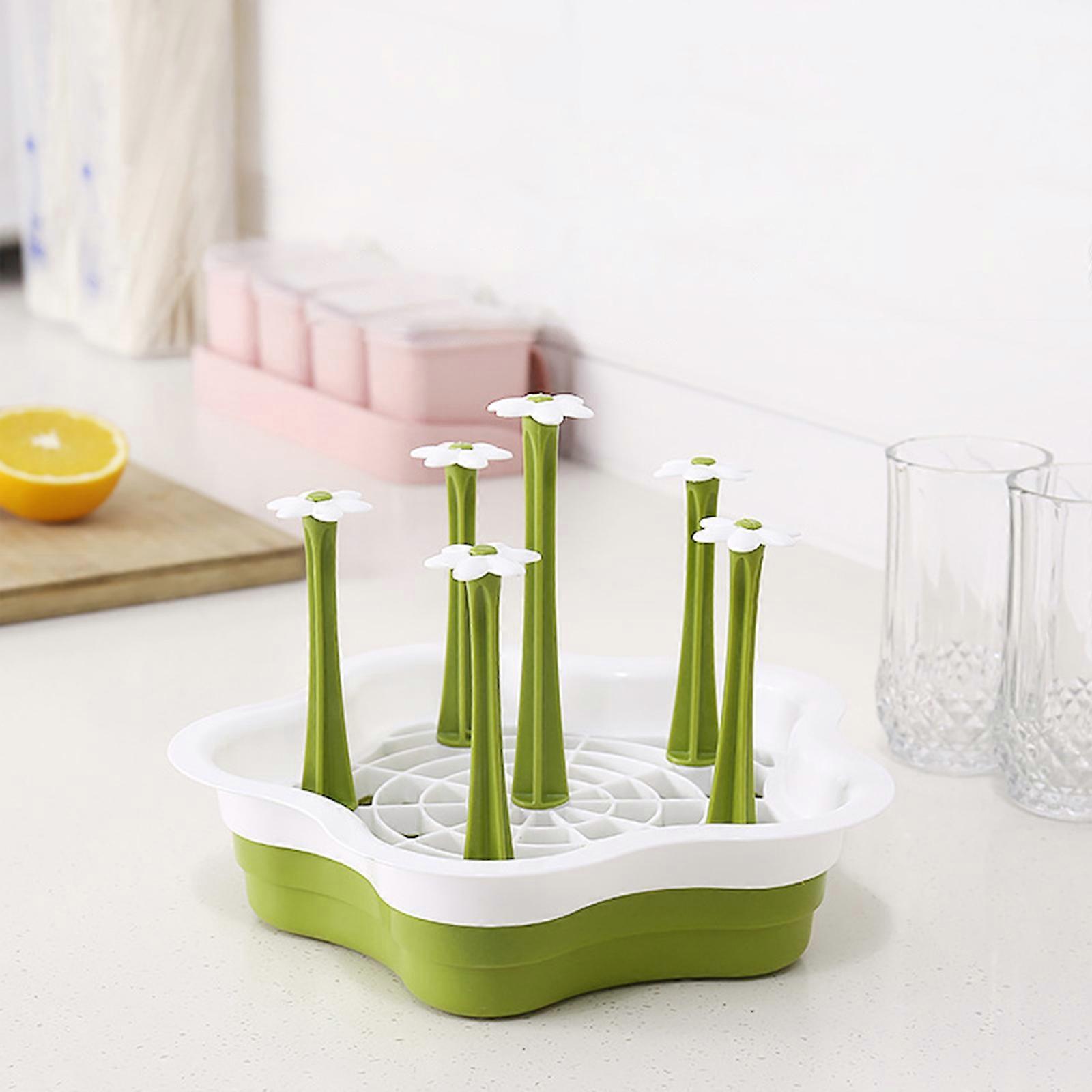 Countertop Drying Rack - Drain Rack Water Bottle Drainer Ideal For ...