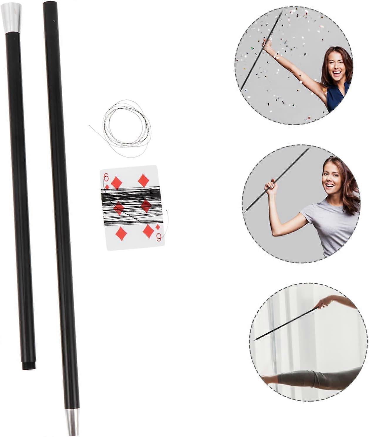 Tricks Tool Aluminum Dance Stick Pocket Tools Dancing Props Tricks Rod ...