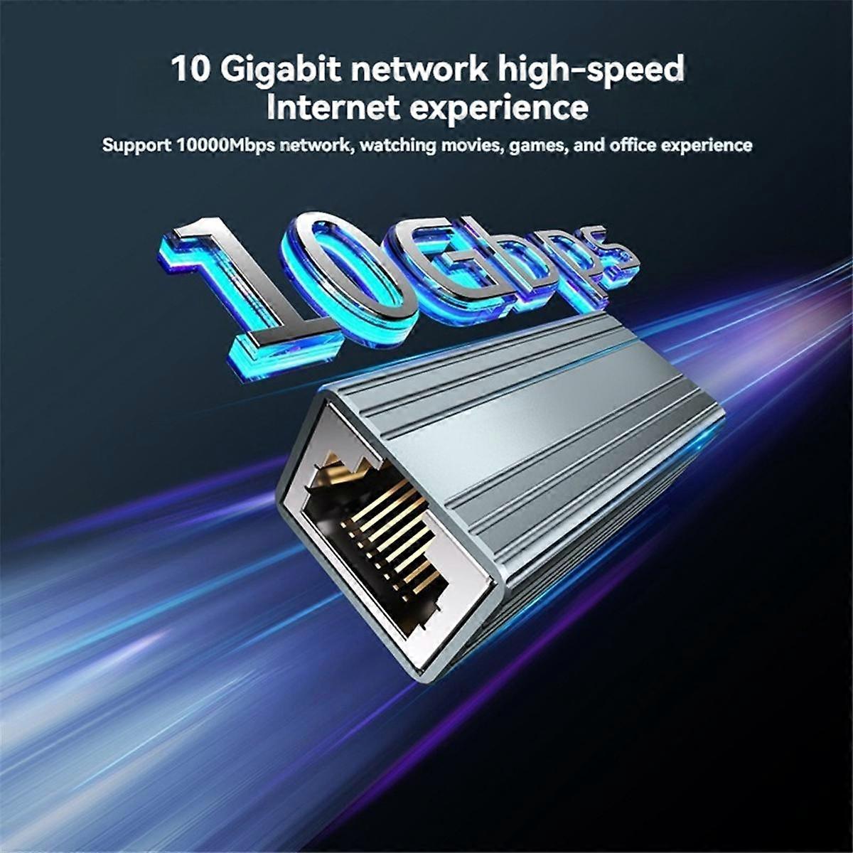 10Gbps RJ45 Connector Female to Female Gigabit Network Extender for ...