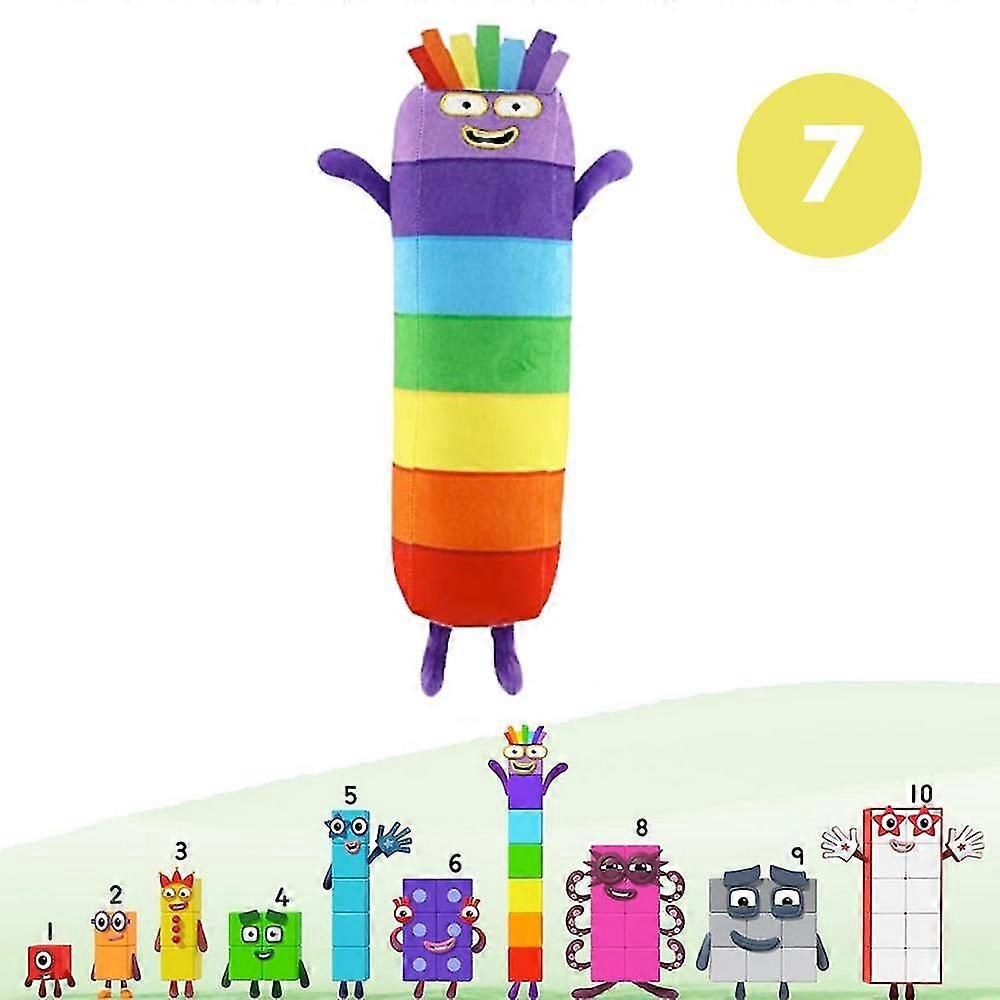 Numberblocks 1-10 Plush Doll Toy Gift Educational Premium Stuffed ...