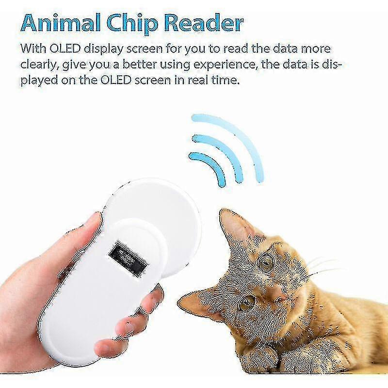 Handheld Animal Microchip Reader H01-t 134.2khz 134.2khz Animal Tag ...