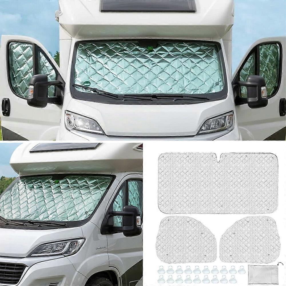 For Fiat Ducato Citroen Relay Car Windshield Sunshade Cover Internal ...