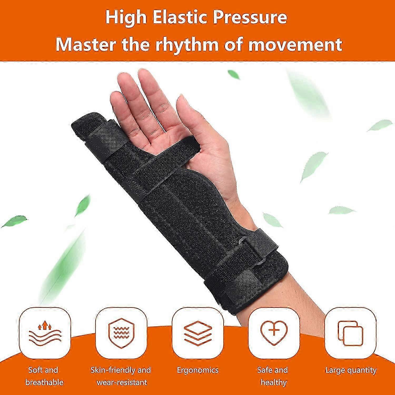 Metacarpal Finger Splint Hand Splint Pink Splint Support Sleeves ...