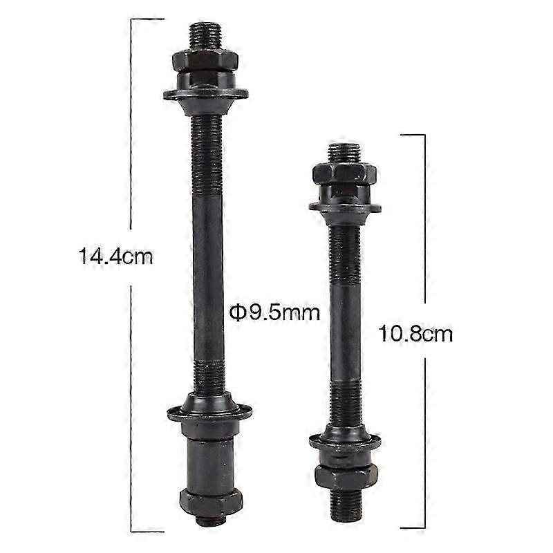 Bike Wheel Hub Front Rear Axle Hollow Axle Wheel Axle Mountain Bike ...