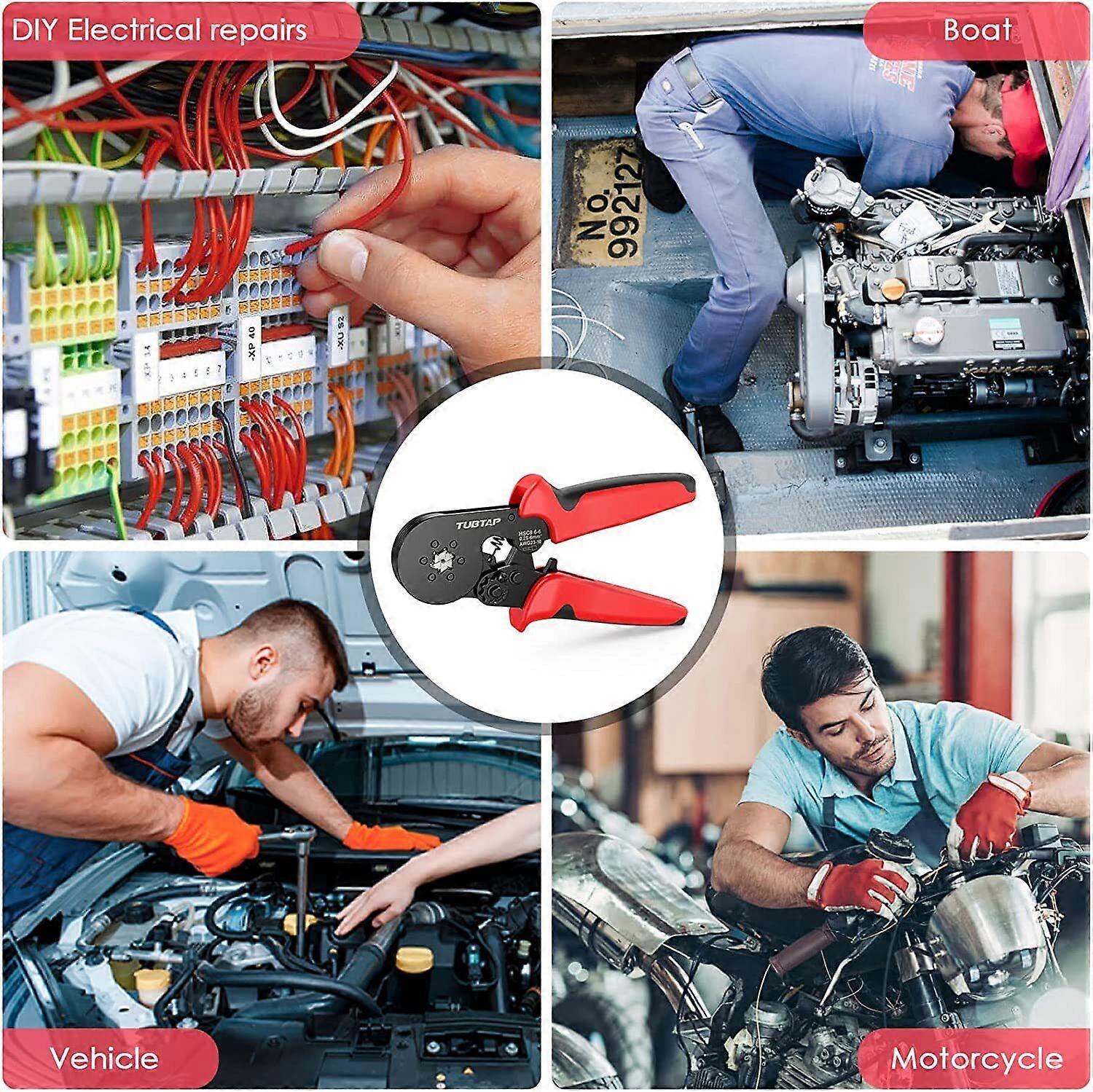 Self-Adjustable Crimping Tools, High Precision Operation Ensures ...