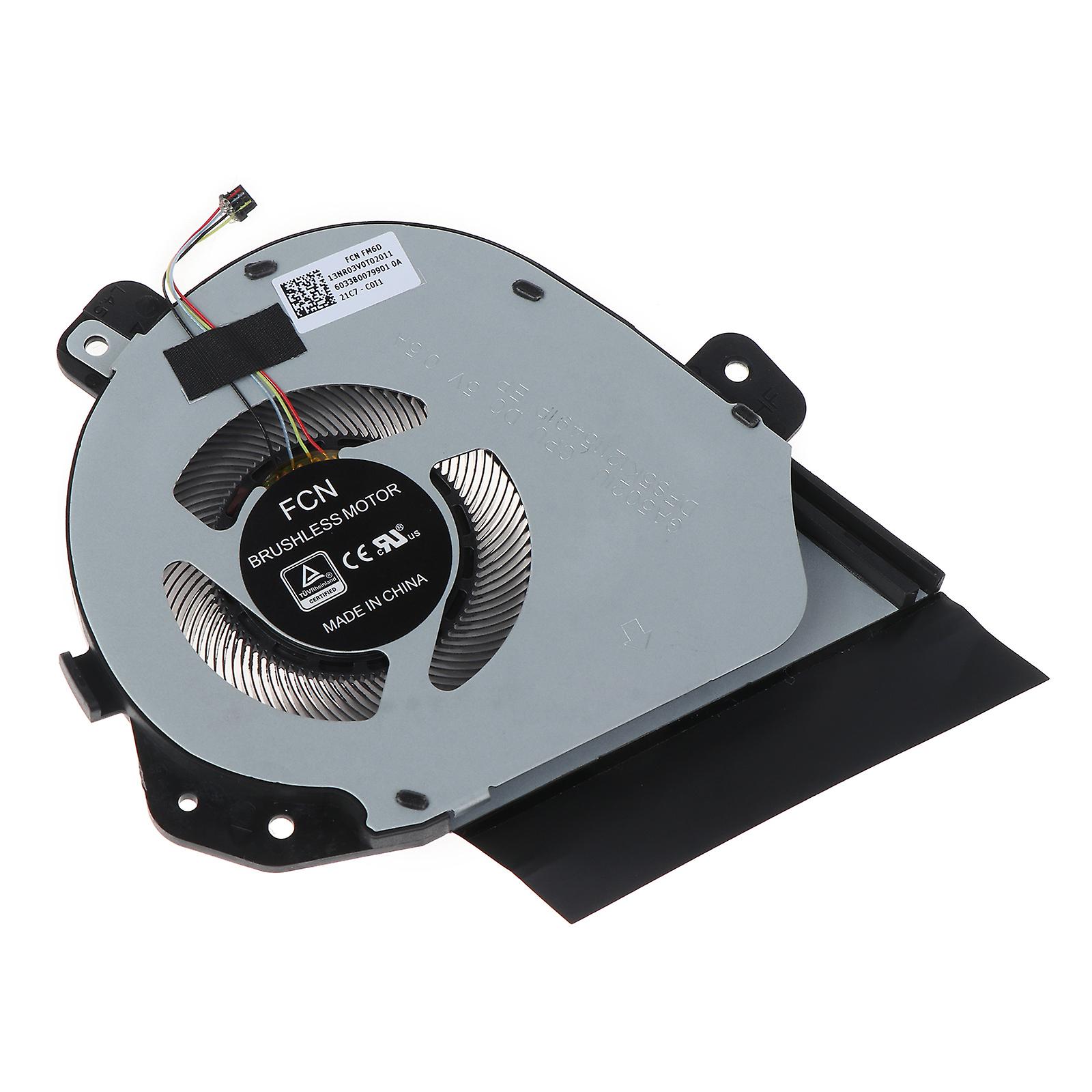 Cpu Gpu Fan Laptop Cooling Fan Dc5v 0.5a 4pin Radiator For Rog Zephyrus ...
