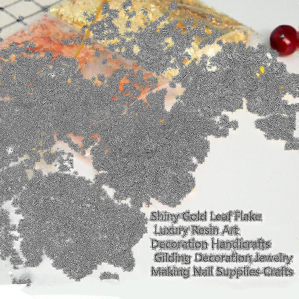 Edible Grade Gold Leaf Schabin Flakes 1/2g Gold Decorative Dishes Chef Art Cake | Fruugo AU