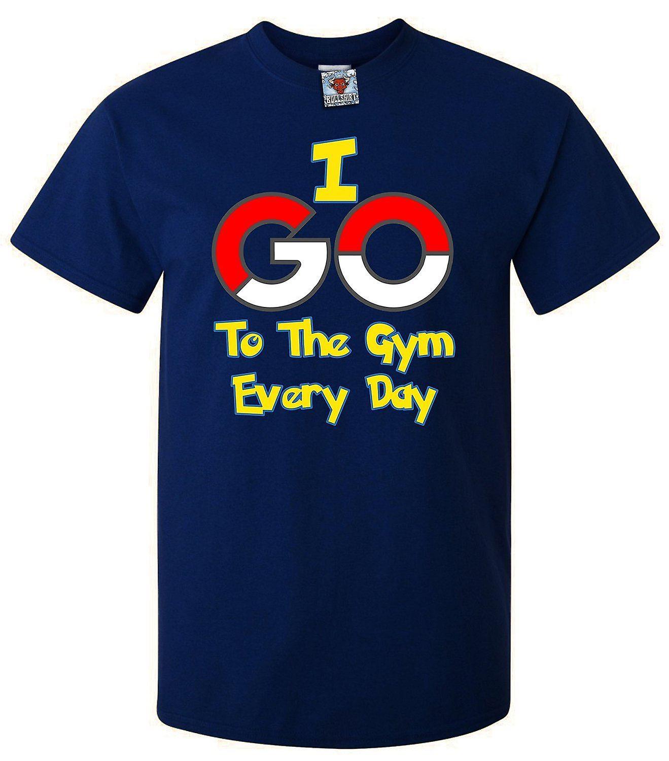 Men s I Go To The Gym Every Day T shirt Inspired Design Fruugo DE Men s I Go To The Gym Every Day T shirt Inspired Design Fruugo DE