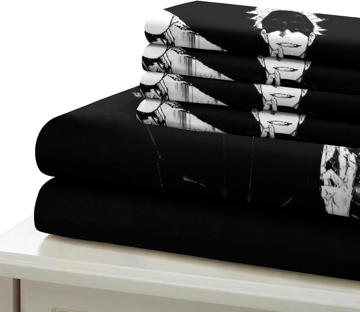 Anime Satoru Gojo Bedding Duvet Cover Set Jujutsu Kaisen 3D Printed ...