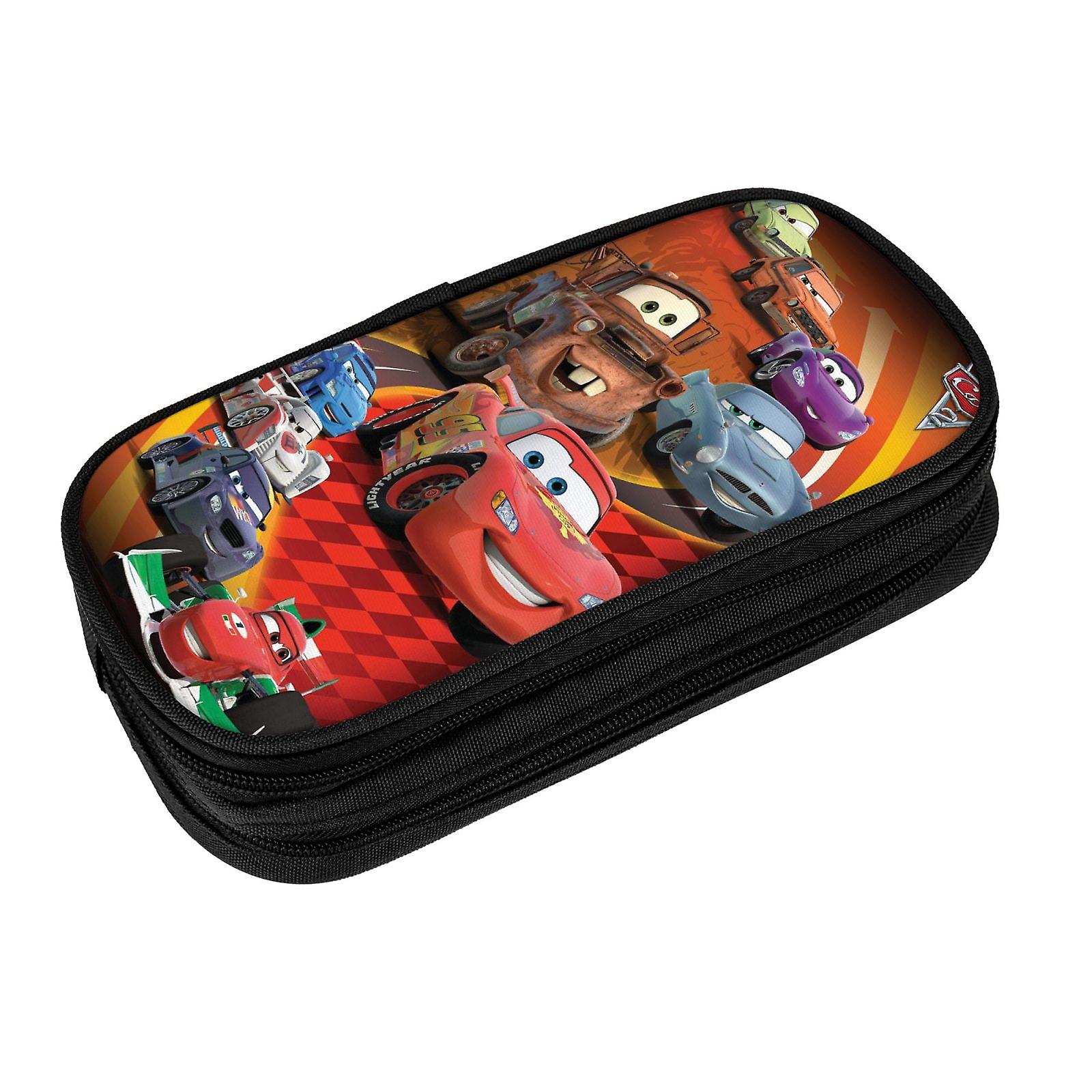 Pixar Cars Big Capacity Pencil Case, Large Pencil Pouch Pen Box Bag ...