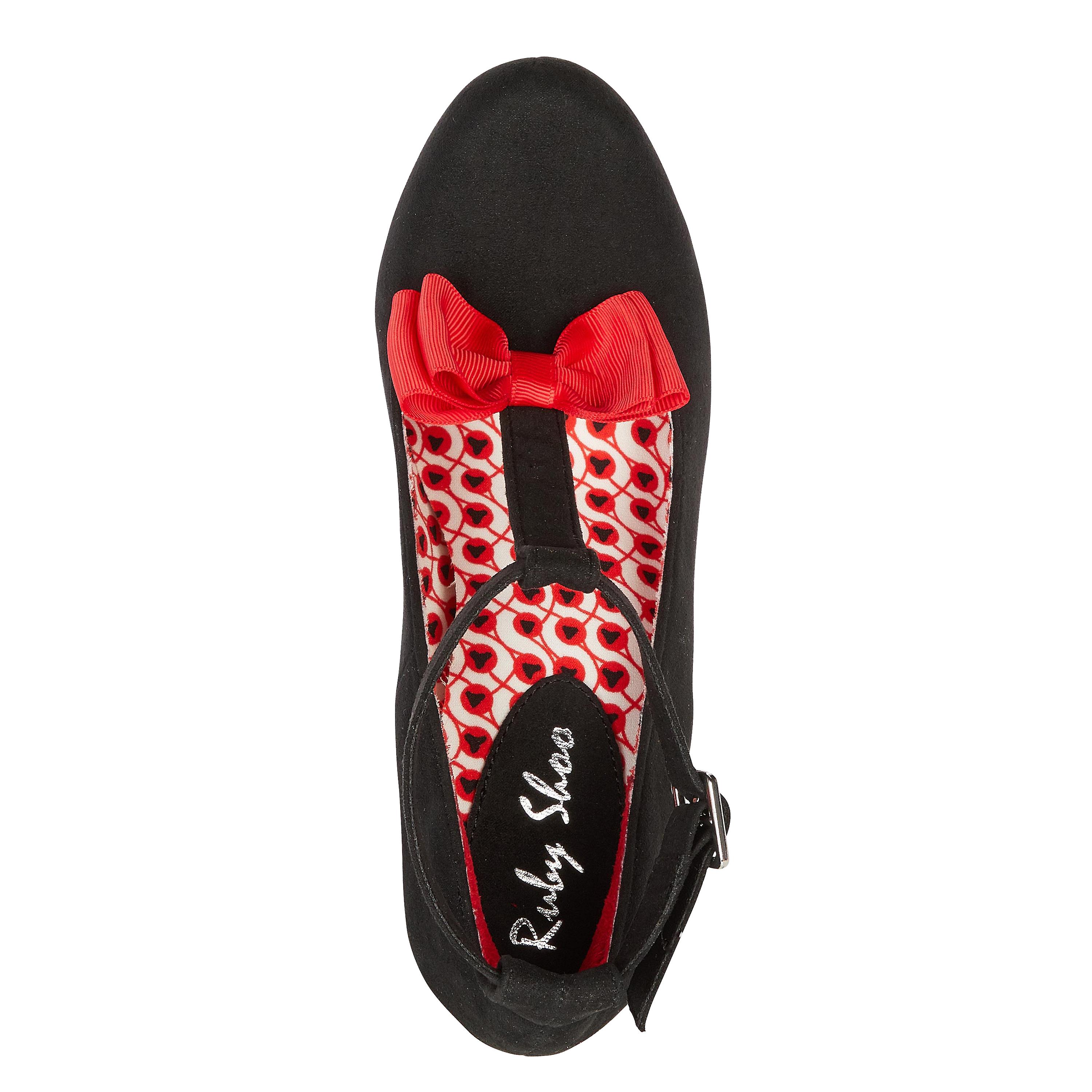 Ruby Shoo Kiara High Heel High Cut T-Bar | Fruugo US