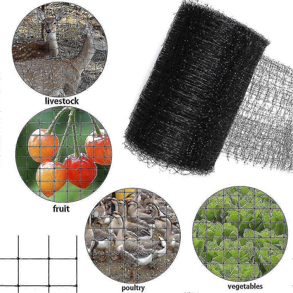 Deer Fence Netting,garden Poultry Netting 6.88x32.81ft Heavy Duty Bird ...