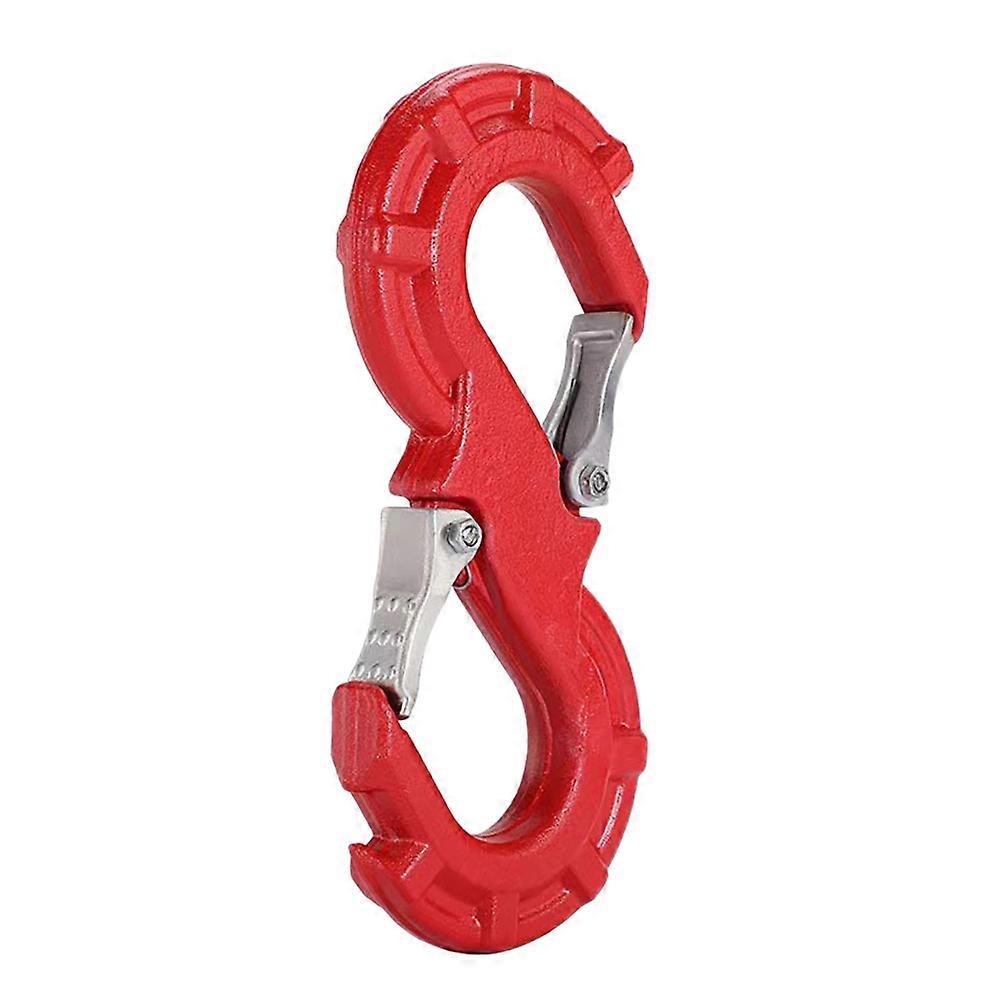 Red S-Shape Quick Rescue Shackle Trailer Winch Hook Car JK Offroad ...