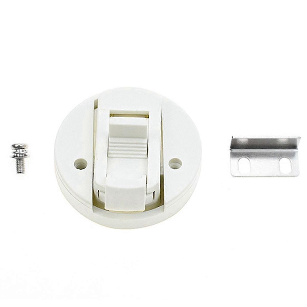 YH9073 Push-Type Door Lock Round Panel Cabinet Lock Flat Lock for ...