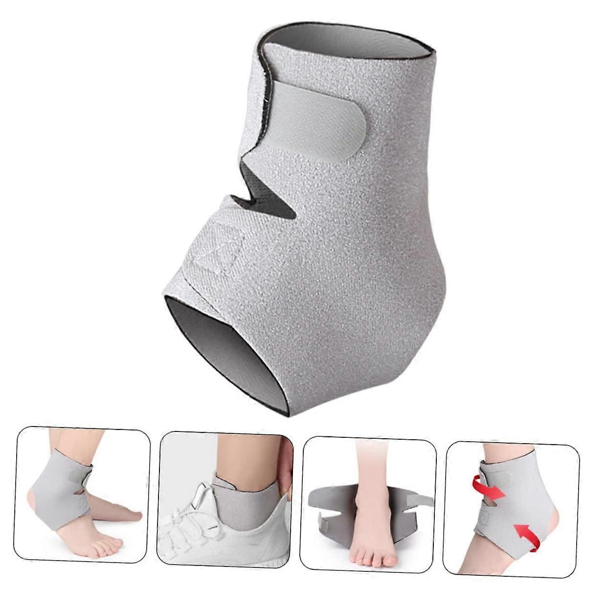 Compression Ankle Brace Ankle Splint Leg Sleeve Ankle Wrap for Sprained ...