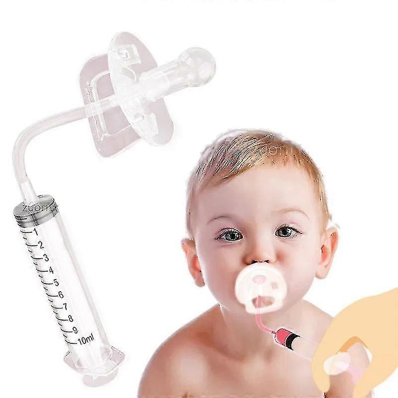 Baby Medicine Syringe Pacifier For Oral Feeding Liquid Baby Medicine ...