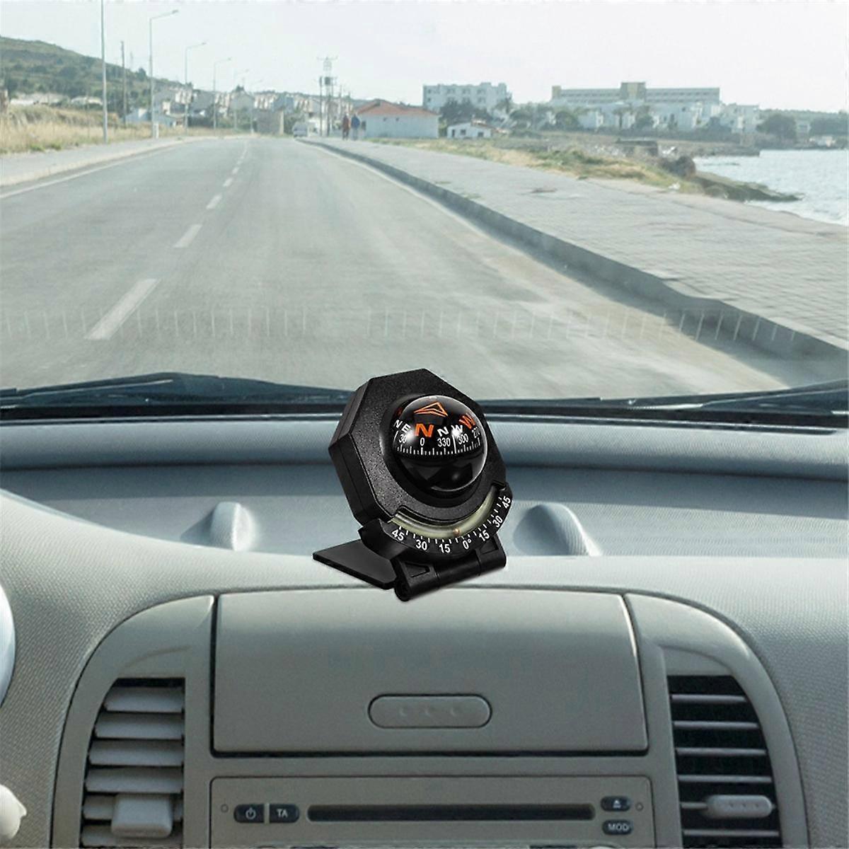 Car Compass Ball Shaped Variable Navigation Dashboard Car Compass ...