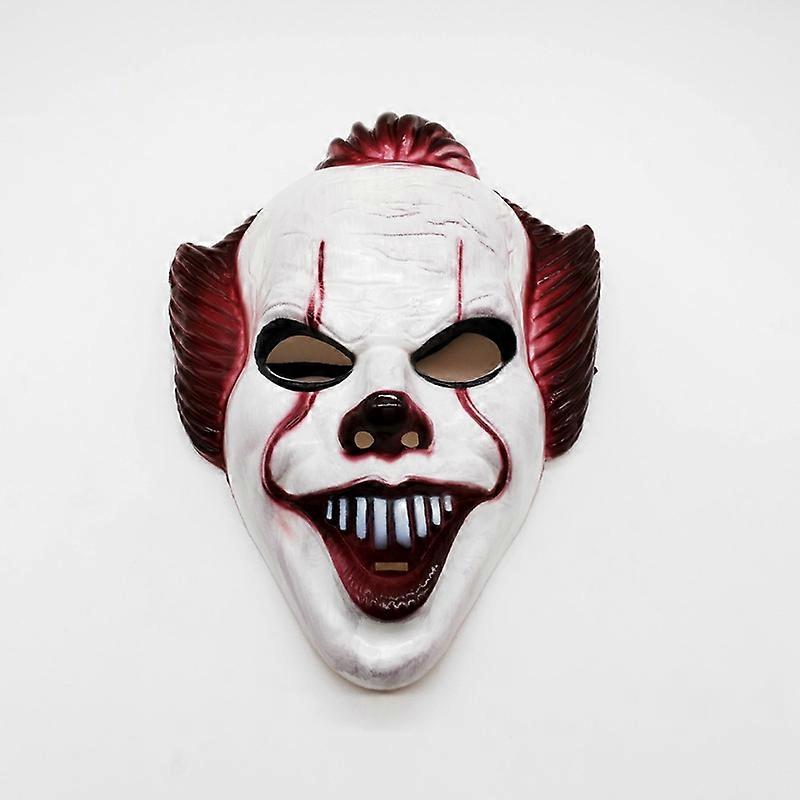 Scary Movie Hard Plastic Mask Wig Party Costume Clown DC Mask The Dark ...