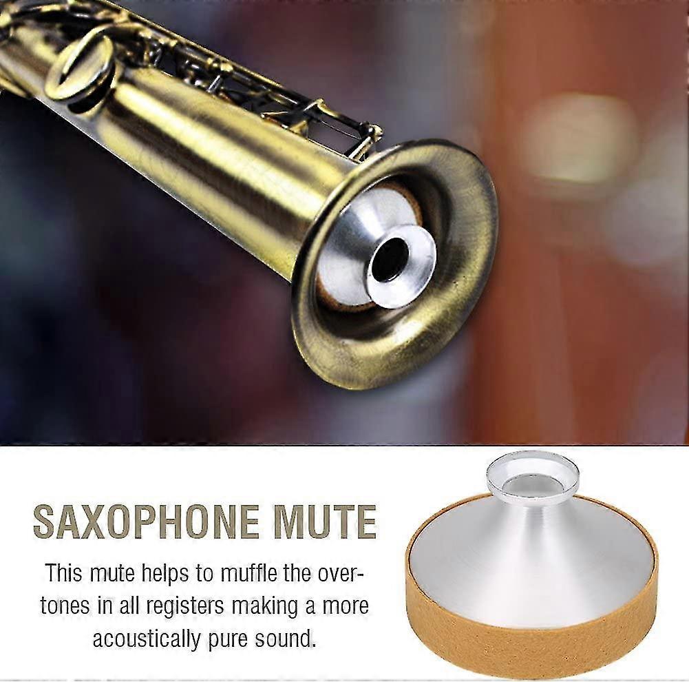 Tenor Saxophone Mute, Silent Mute Saxophone Aluminum Alloy Accessory ...
