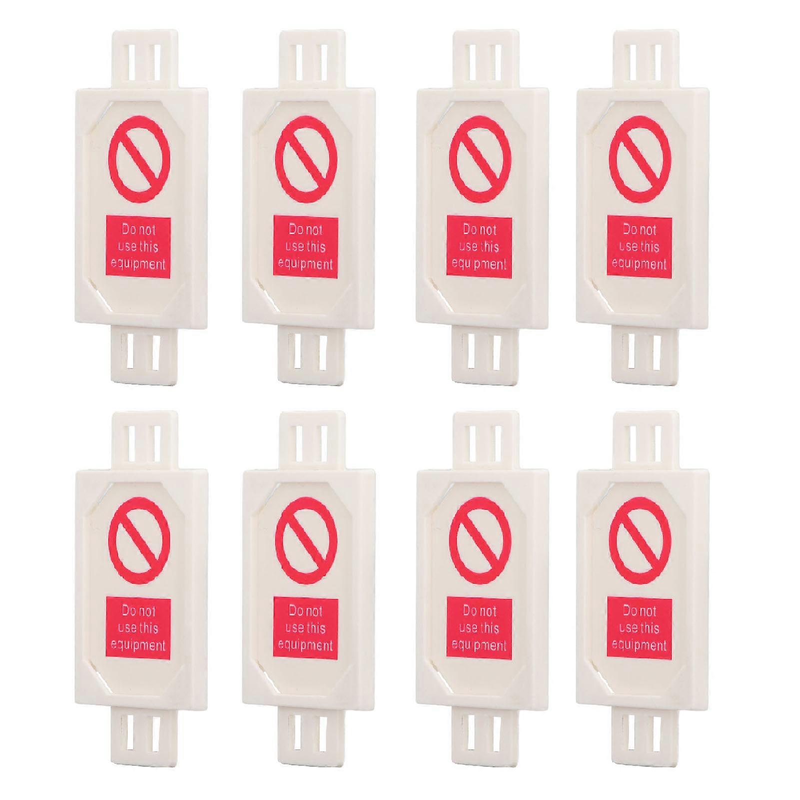 50 Pieces Scaffold Tags Multifunctional Plastic Security Sign Danger ...