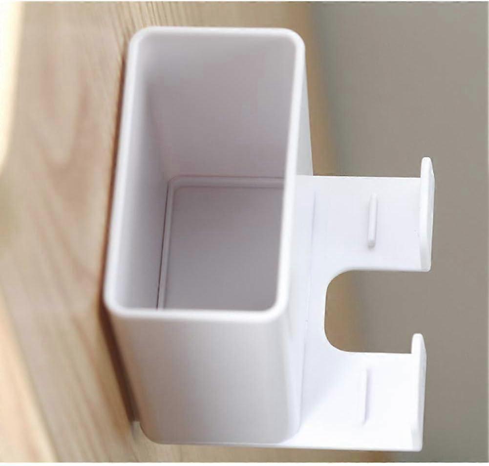 2 Pcs Wall-Mounted Remote Control Storage Box Multi-Function Mobile ...