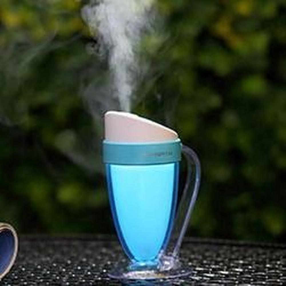 Luminous cup humidifier drop ultrasonic cool mist humidifier ultrasonic ...