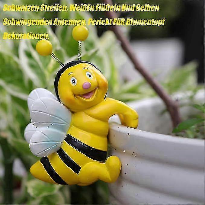 2pcs Decorative Bees - Garden Decoration Bee Figures Spring Garden ...