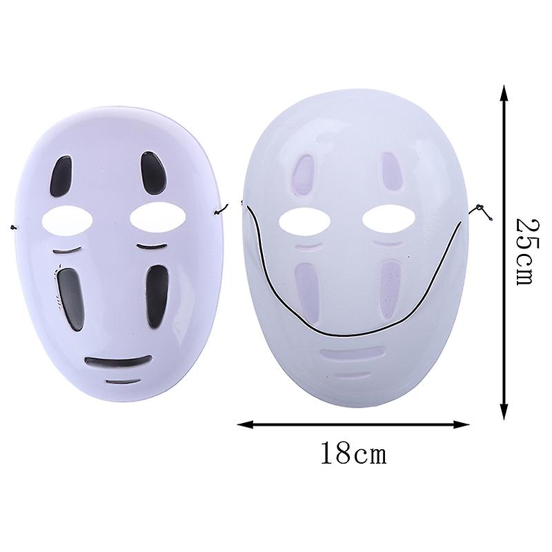 Spirited Away No-face Mask Faceless Cosplay Helmet Fancy Anime ...