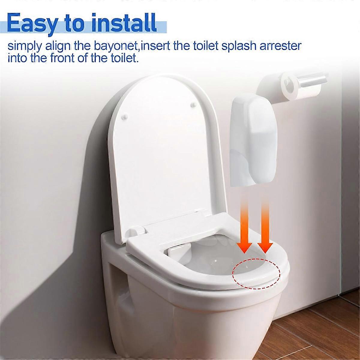 Toilet Splash Guard for Directs Urine Disability Elevated Training ...