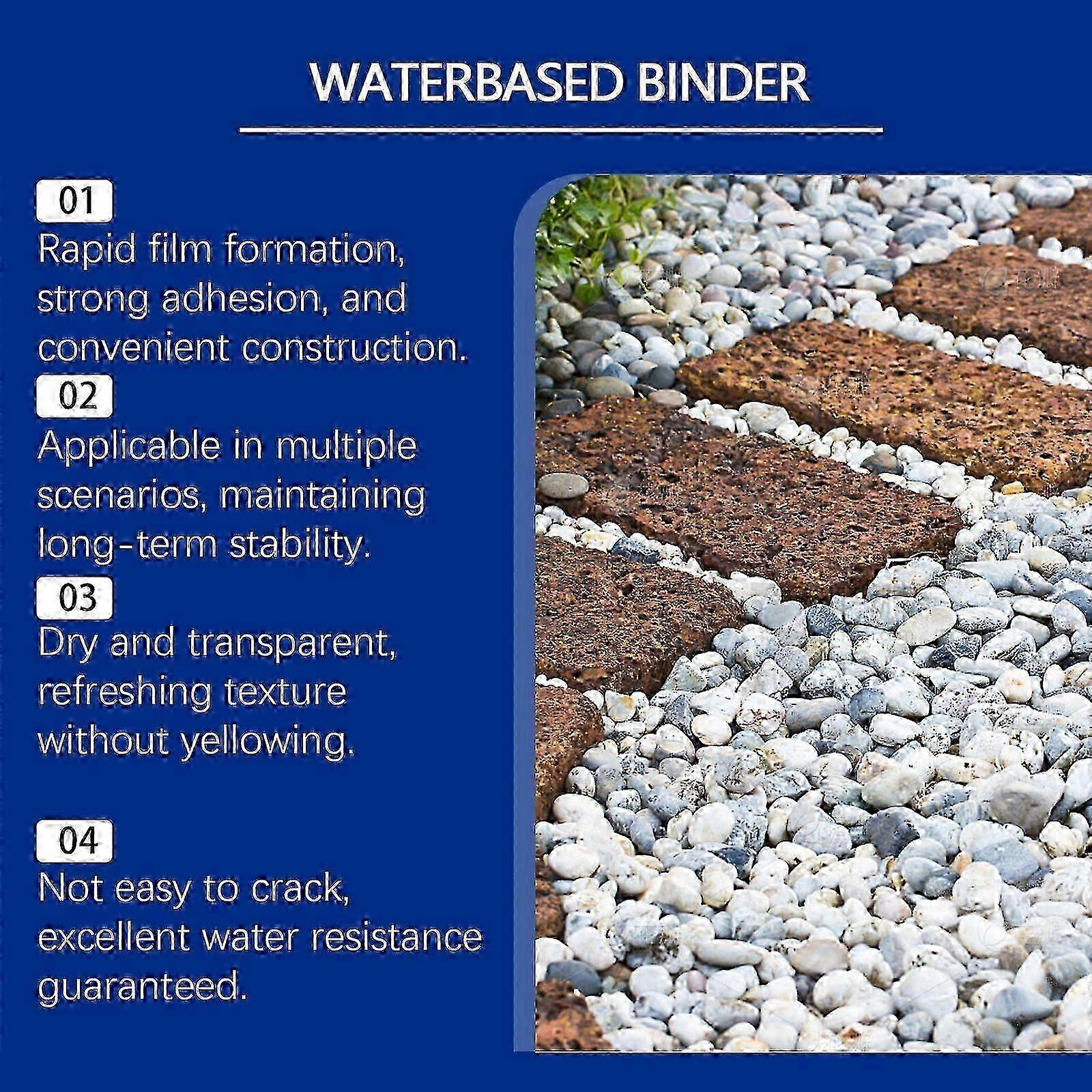 Gravel Binder Mulch Glue For Rocks Sealer Adhesive Stabilizer ...