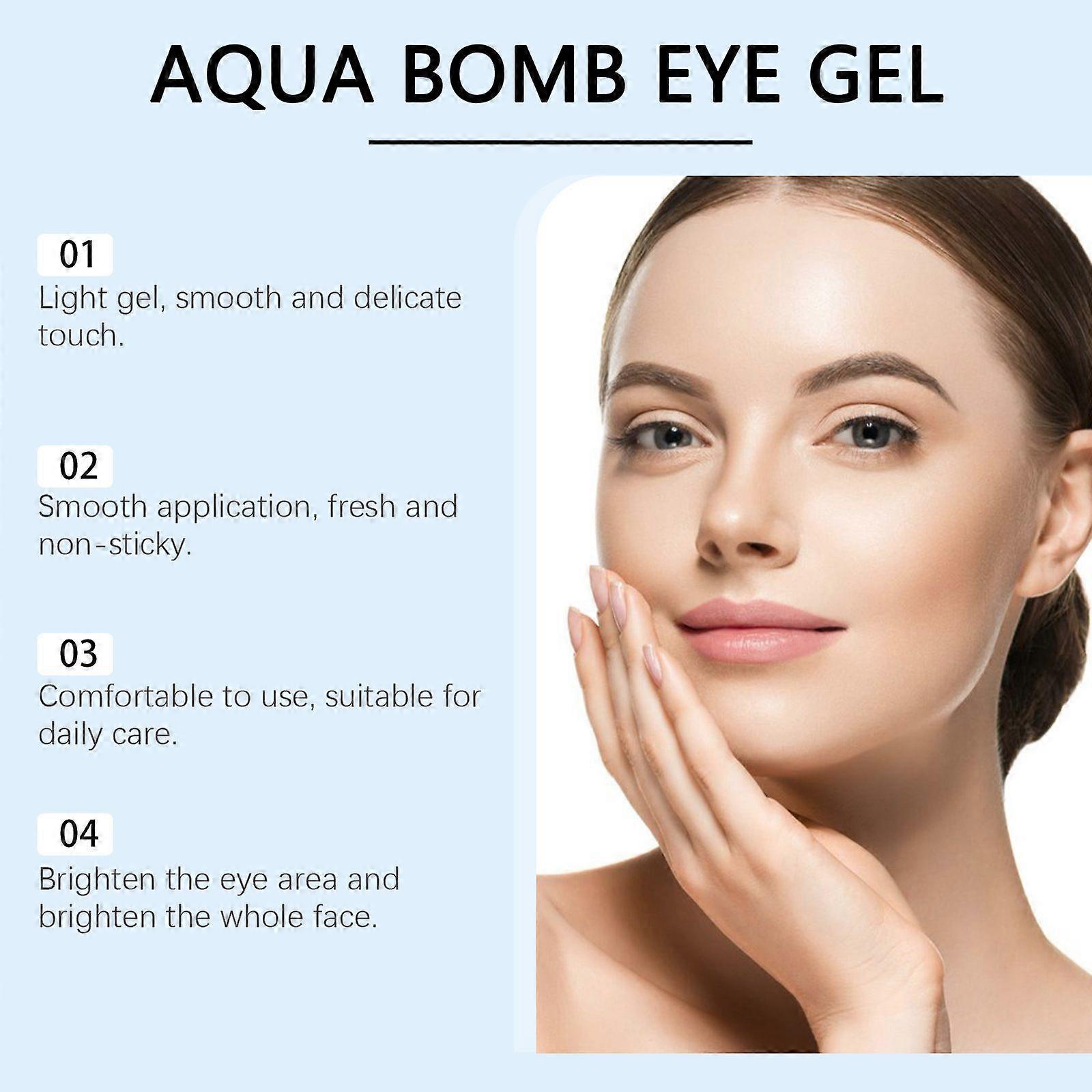 Awake Eye Gel Serum with Hyaluronic Acid and Nicotinamide for Dark ...