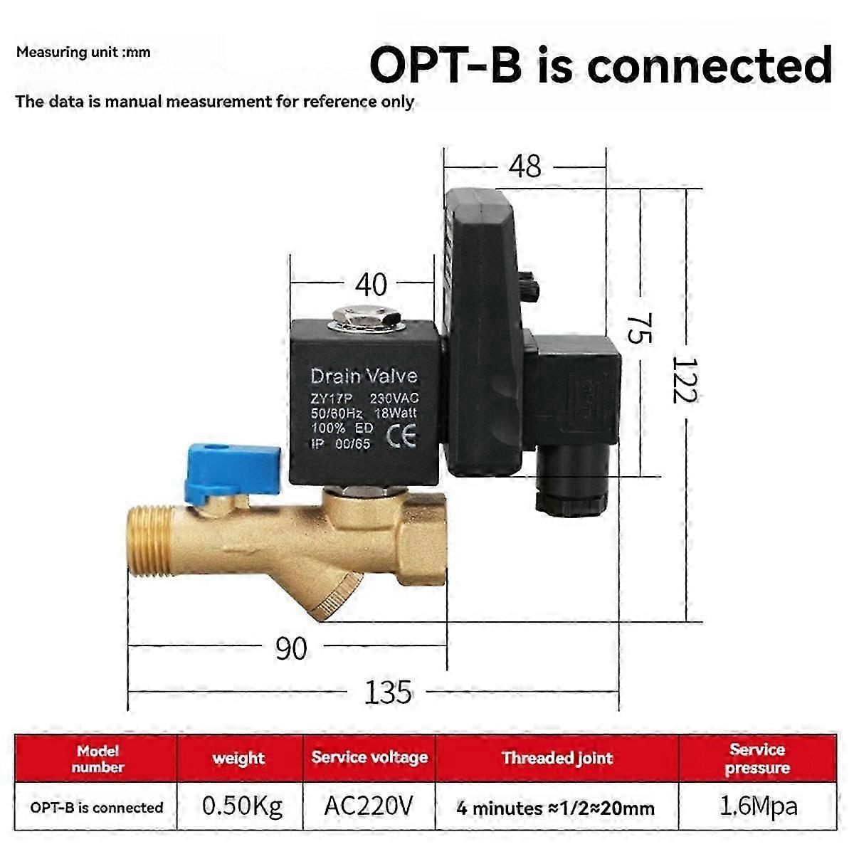 Electronic Drain Valve Air Compressor Filter Dryers Air Storage Tank ...
