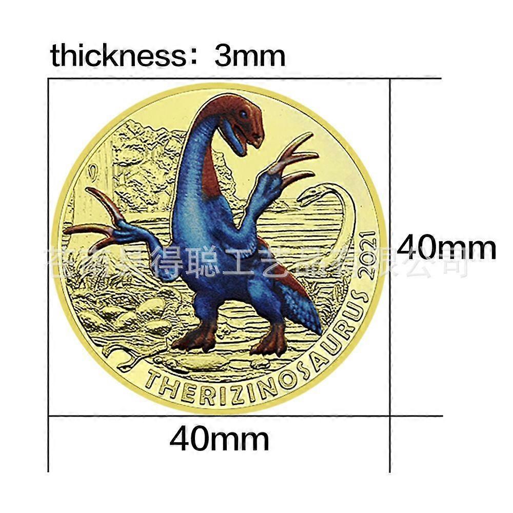 Austrian Dinosaur Gold Commemorative Coin Jurassic Period Dinosaur ...
