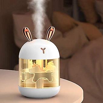 LED humidifier, home air purifier, cute mini rabbit | Fruugo UK