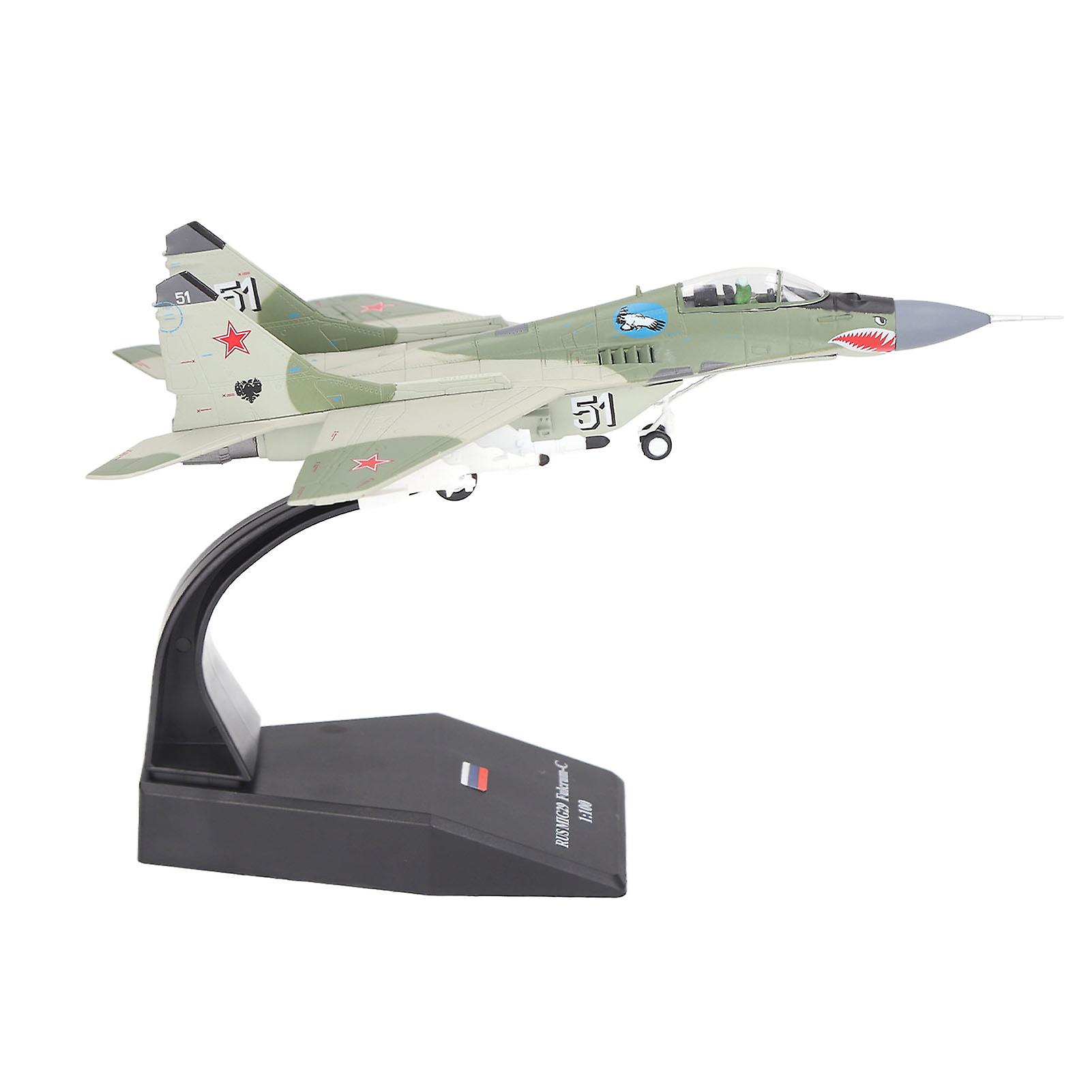 1:100 Metal Fighter Aircraft Model Alloy Simulated Perfect Details ...