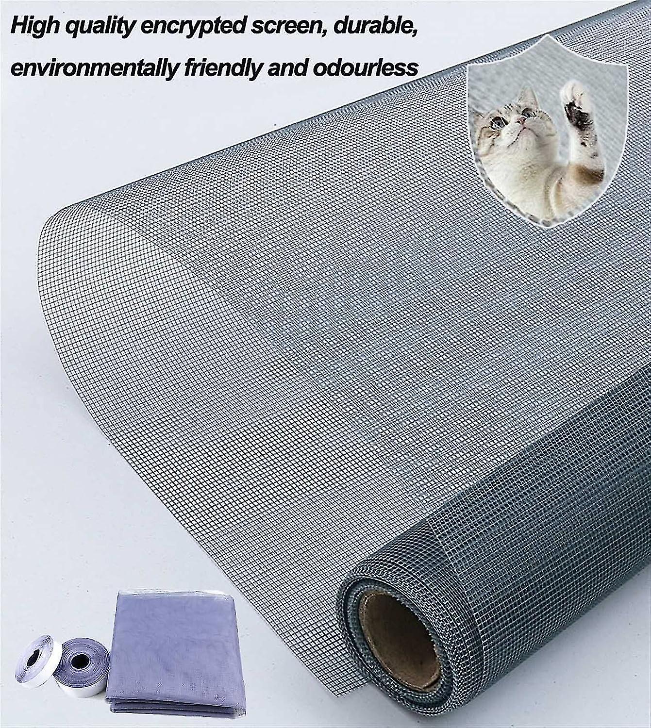 Cat Protective Net, Self-adhesive Mosquito Net For Windows, Adjustable ...