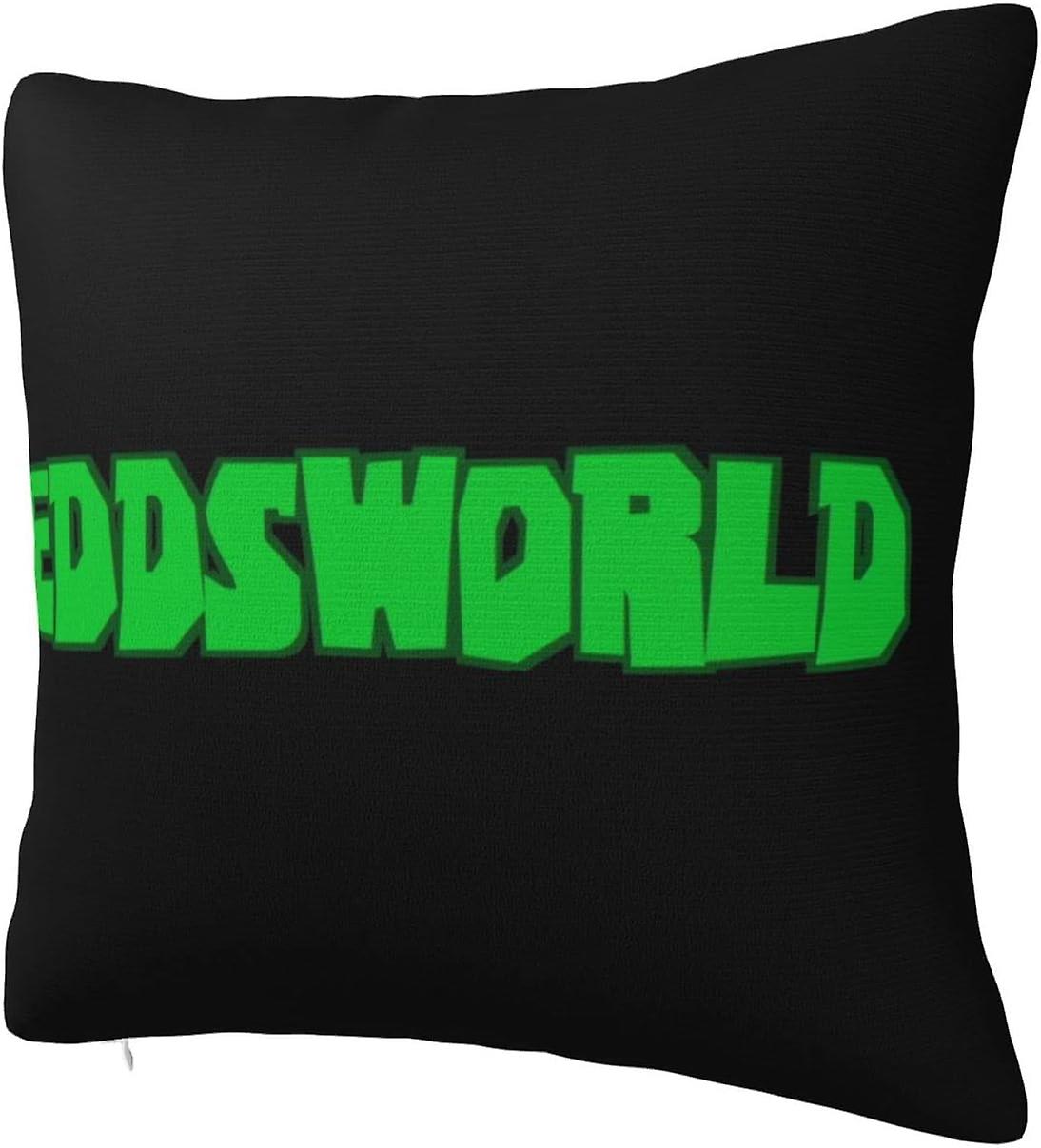Anime Manga Eddsworld Logo Pillow Covers Decorative Throw Pillow Cases ...