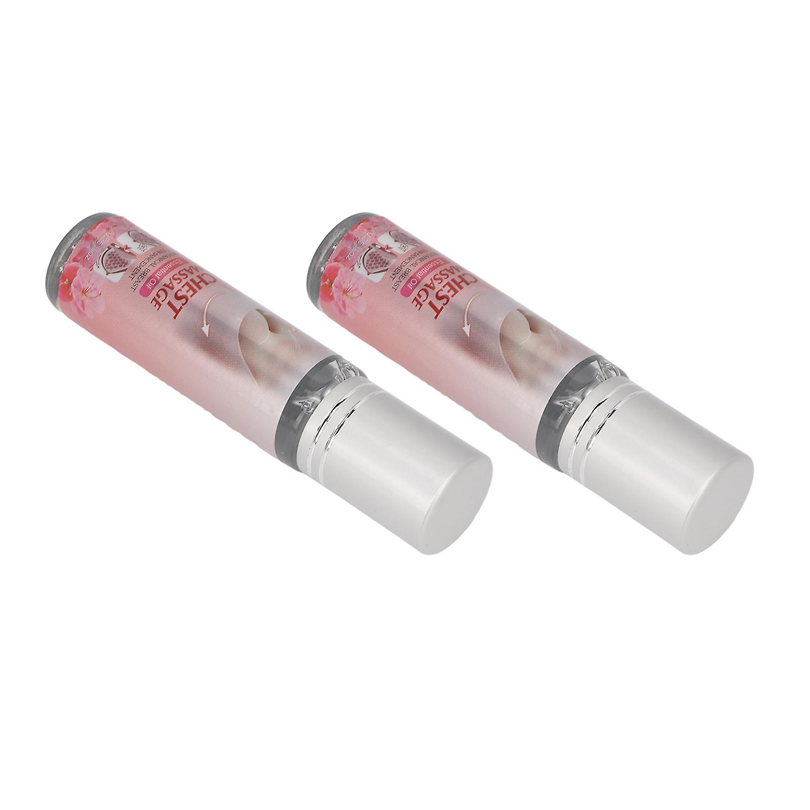 10ML 2pcs Breast Massage Essential Oil Roller Lifting Tightening Bust ...