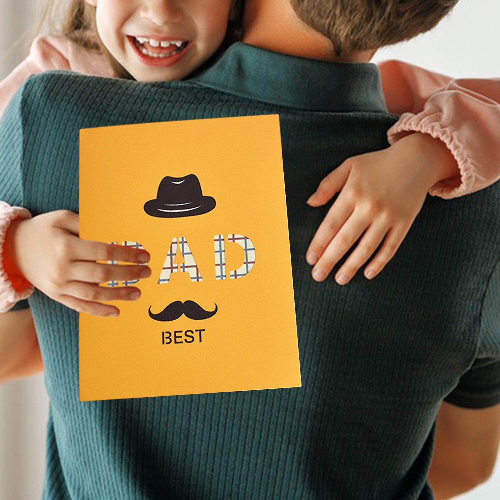 Father's Day Card Popup Card Gifts Cards Thank You Card 3D Greeting ...