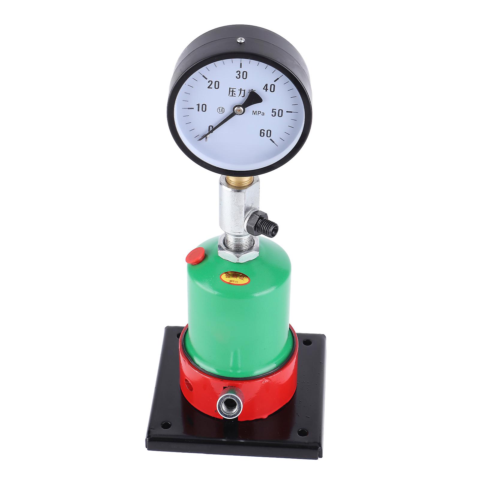 Diesel Injector Nozzle Pop Pressure Tester 0‑60MPA M12x1.5MM Dual ...