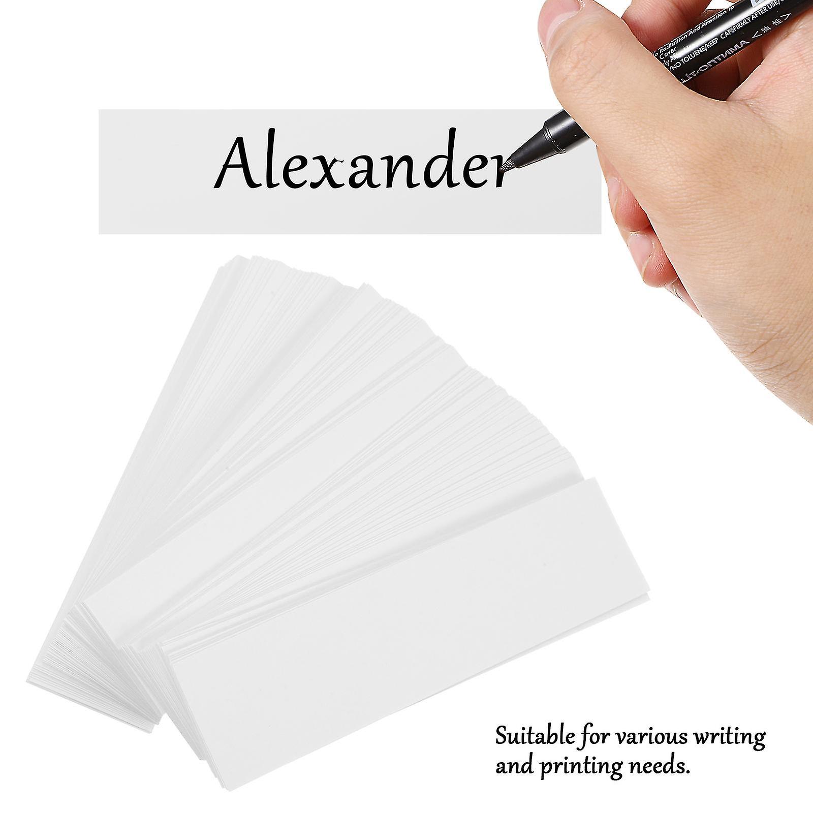 50 Pcs Label Holders Adhesive Pockets Adhesive Label Pockets Drawer ...