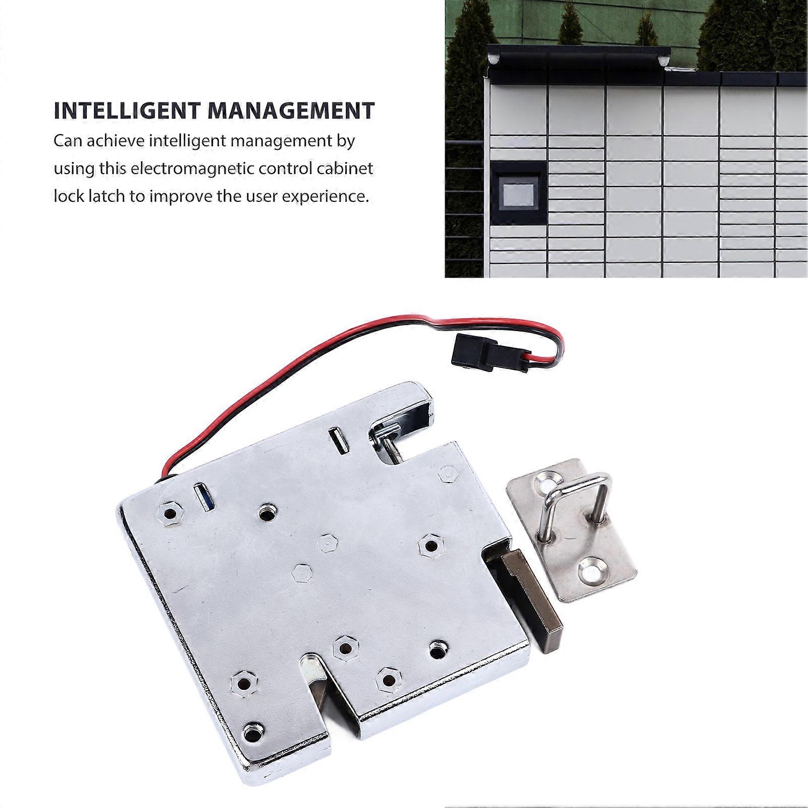 Electric Latch Lock Electromagnetic Control Cabinet Door Locker ...