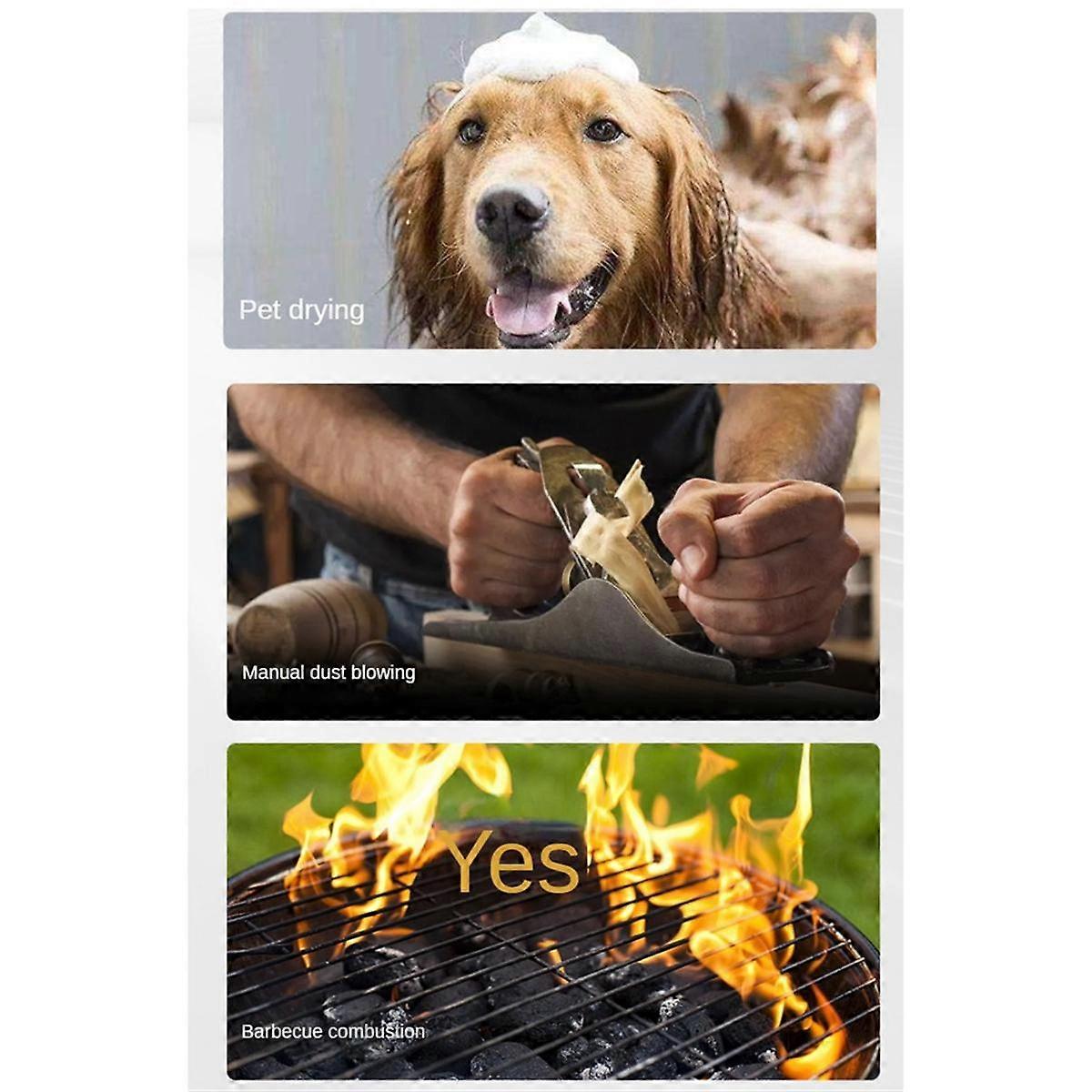 Violent Turbo Fan 130000 RPM Handheld Brushless Motor Three-Speed ...