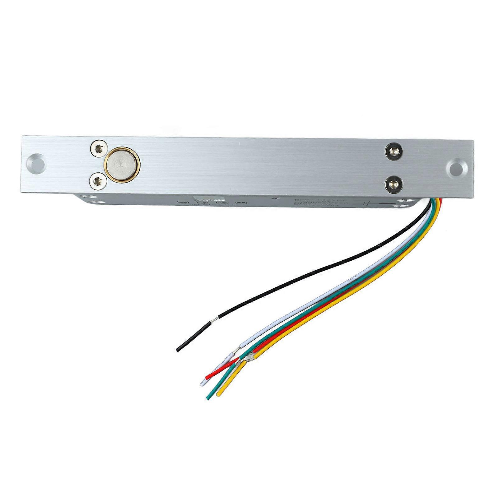 DC 12V 5 Lines Electric Bolt Lock Narrow Deadbolt Drop Bolt Door Lock ...