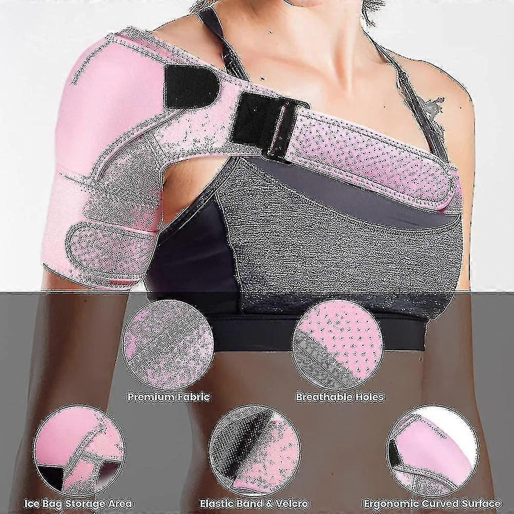 Shoulder Support, Adjustable Shoulder Bandage, For Tendonitis, Shoulder ...