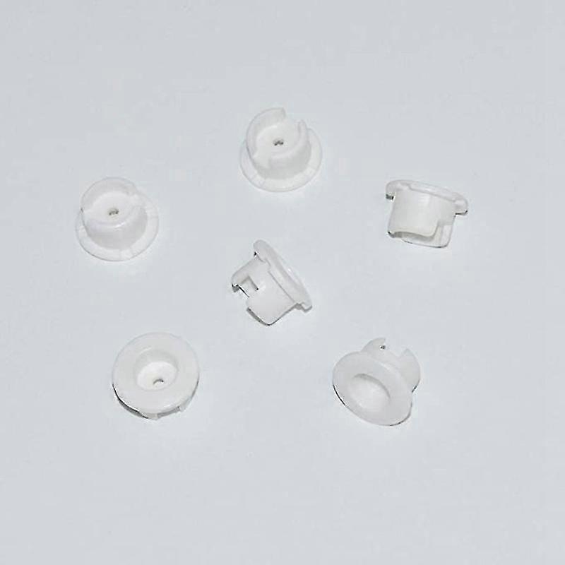 12pcs Tape Lock Button Plug Plastic Bottom Rail Cord Cover White Color ...
