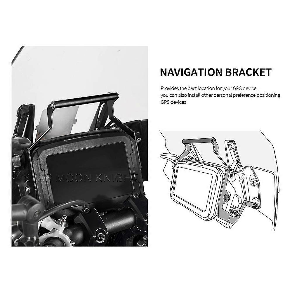 For RA1250 Pan America 1250 S 21- GPS Navigation Plate Bracket ...