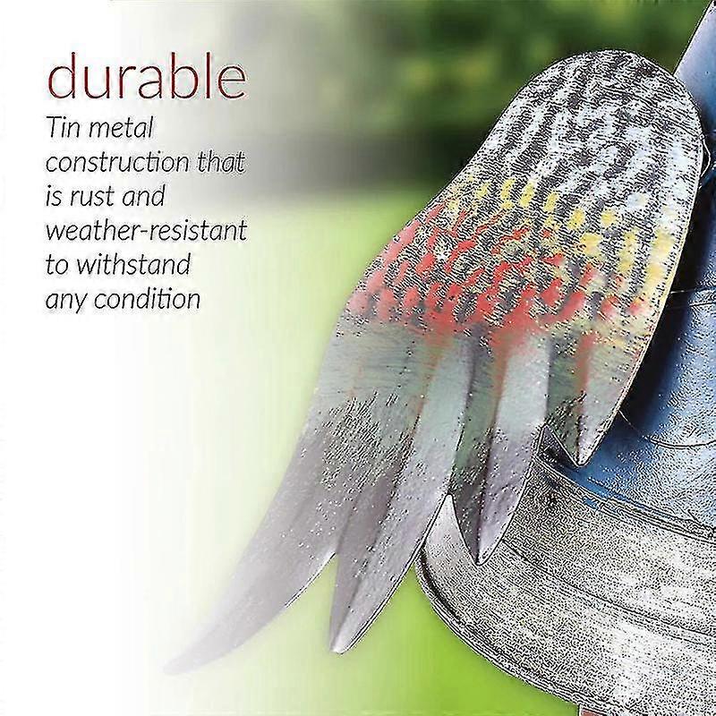 Fountain Yard Art Decor Iron Animal Shape Sculpture With Water Pump Usb ...