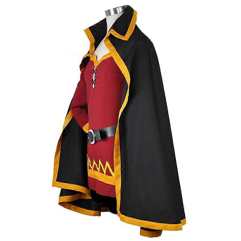 Halloween KonoSuba Megumin Cloak Robe Uniforme ensemble complet Tenue ...