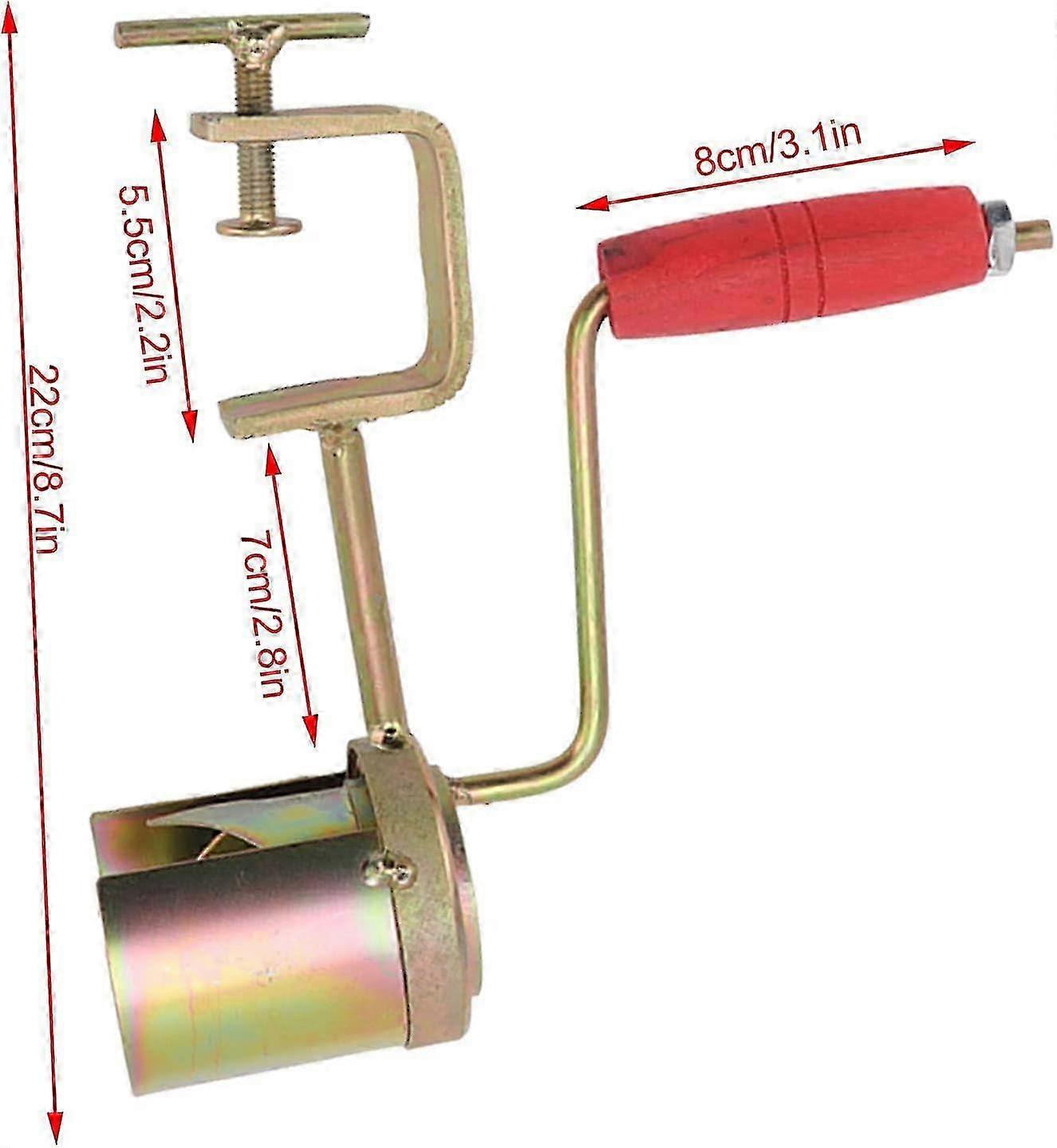 Dry Corn Sheller For Popcorn, Hand Crank Corn Thresher Fixed On A ...
